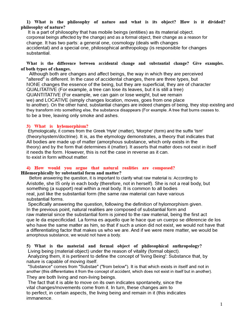 100 Questions of Philosophy (Answered) | PDF | Concept | Love