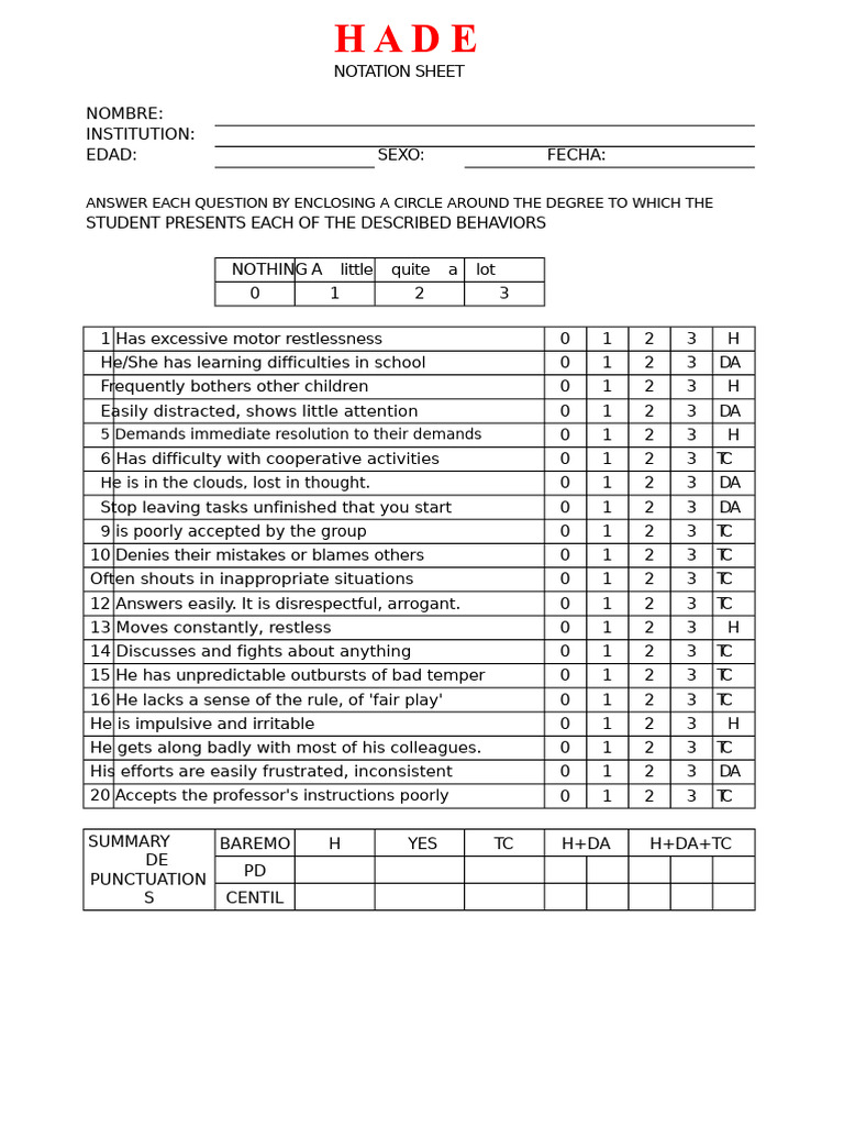 EDA Correction | PDF | Attention Deficit Hyperactivity Disorder | Disability