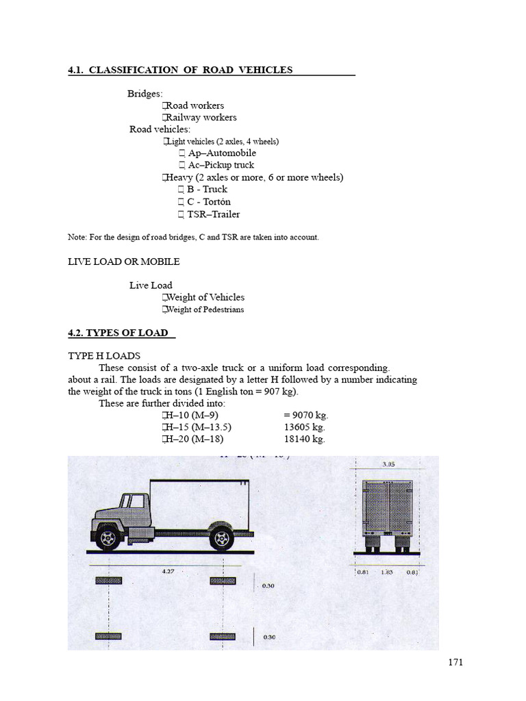 Road Vehicle Load Classification Guide | PDF | Semi Trailer Truck | Truck
