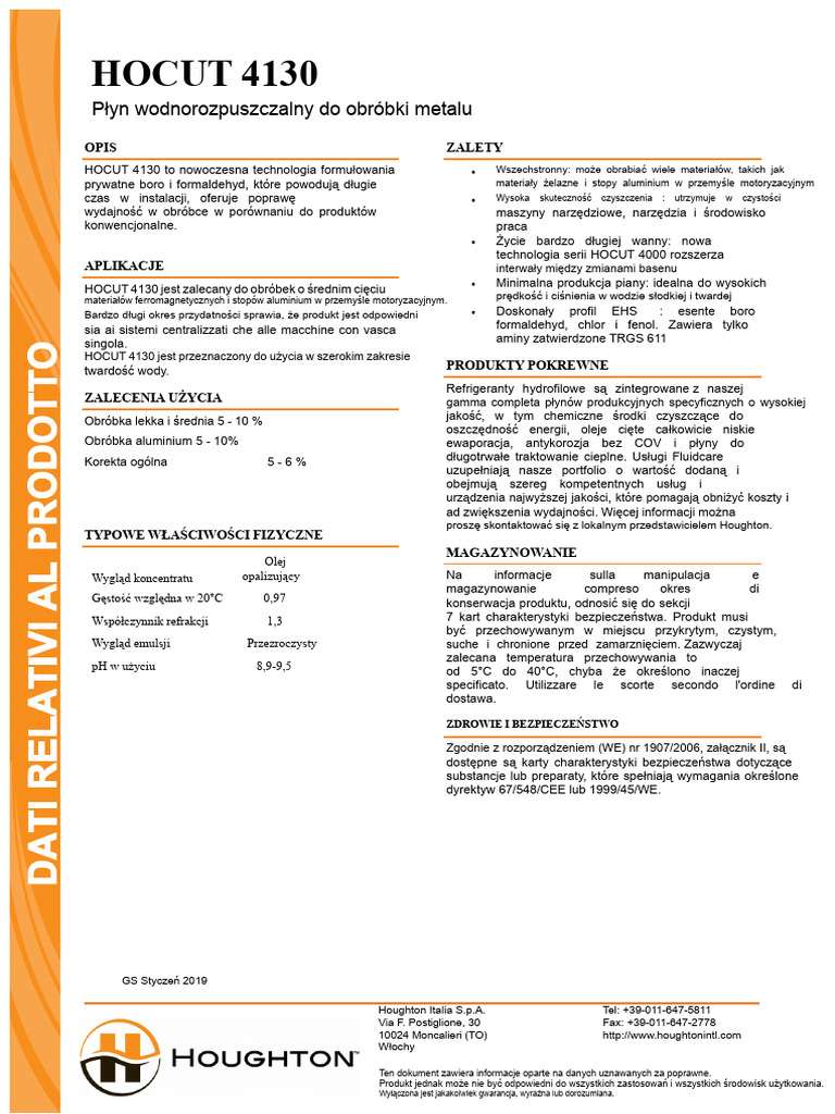 Hocut 4130 It | PDF