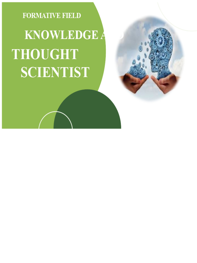 Field of Study. Knowledge and Scientific Thinking | PDF | Knowledge ...