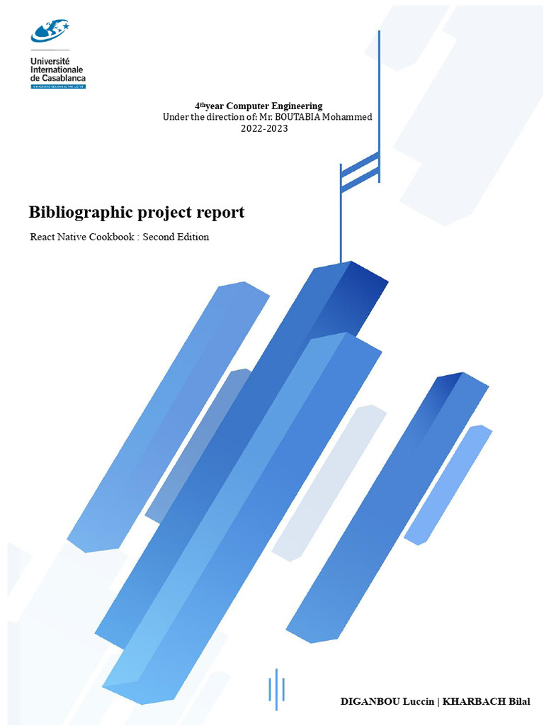 Bibliographic Project Report React Native | PDF | Ios | Android (Operating System)