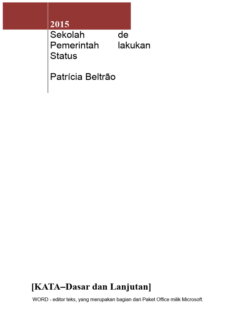 Panduan Lengkap Menggunakan Word | PDF
