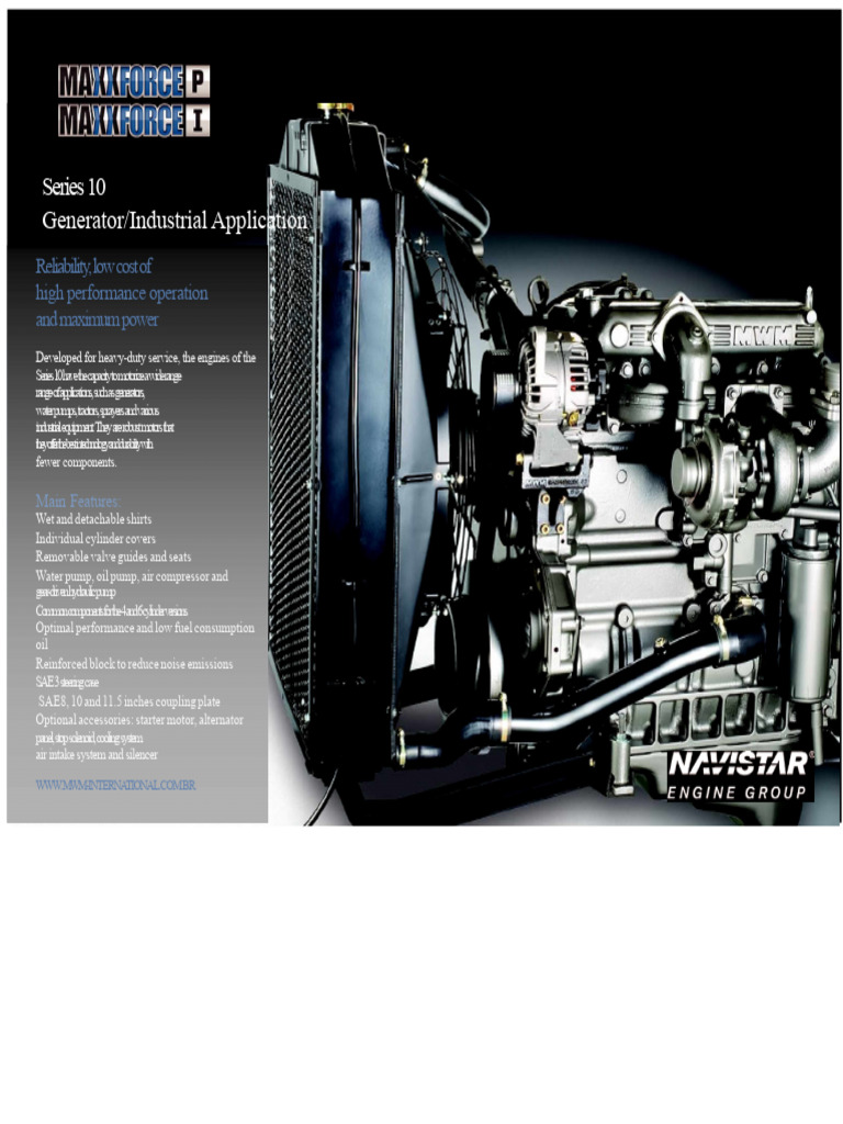 MWM 6.10 TCA Engine Specifications | PDF | Engines | Turbocharger