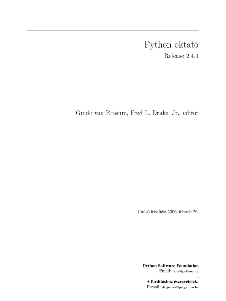 Python | PDF