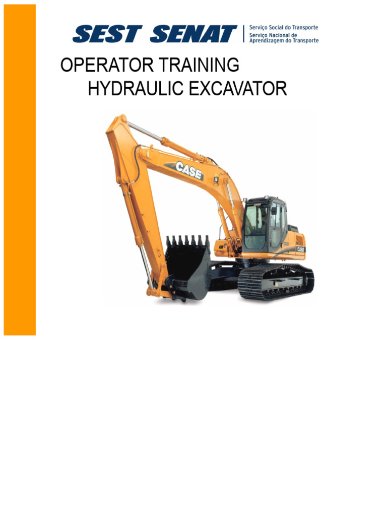 Hydraulic Excavator Operator Training Guide | PDF | Throttle | Truck