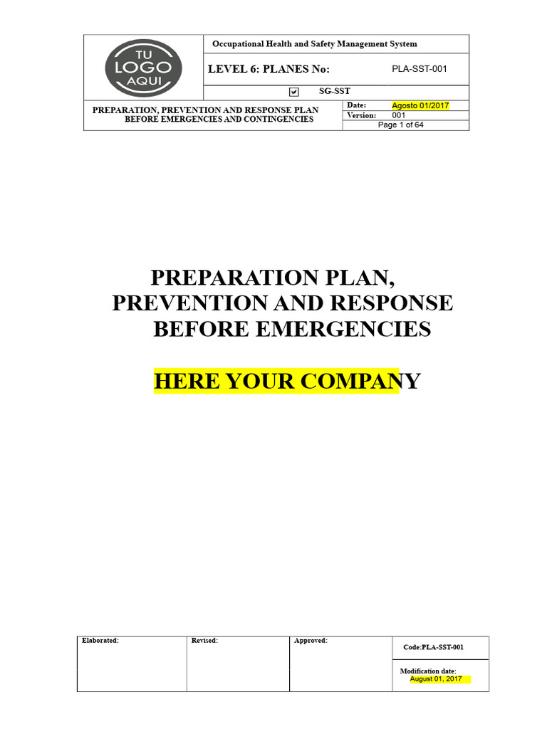 Emergency Response Plan Overview | PDF | Emergency | Emergency Management
