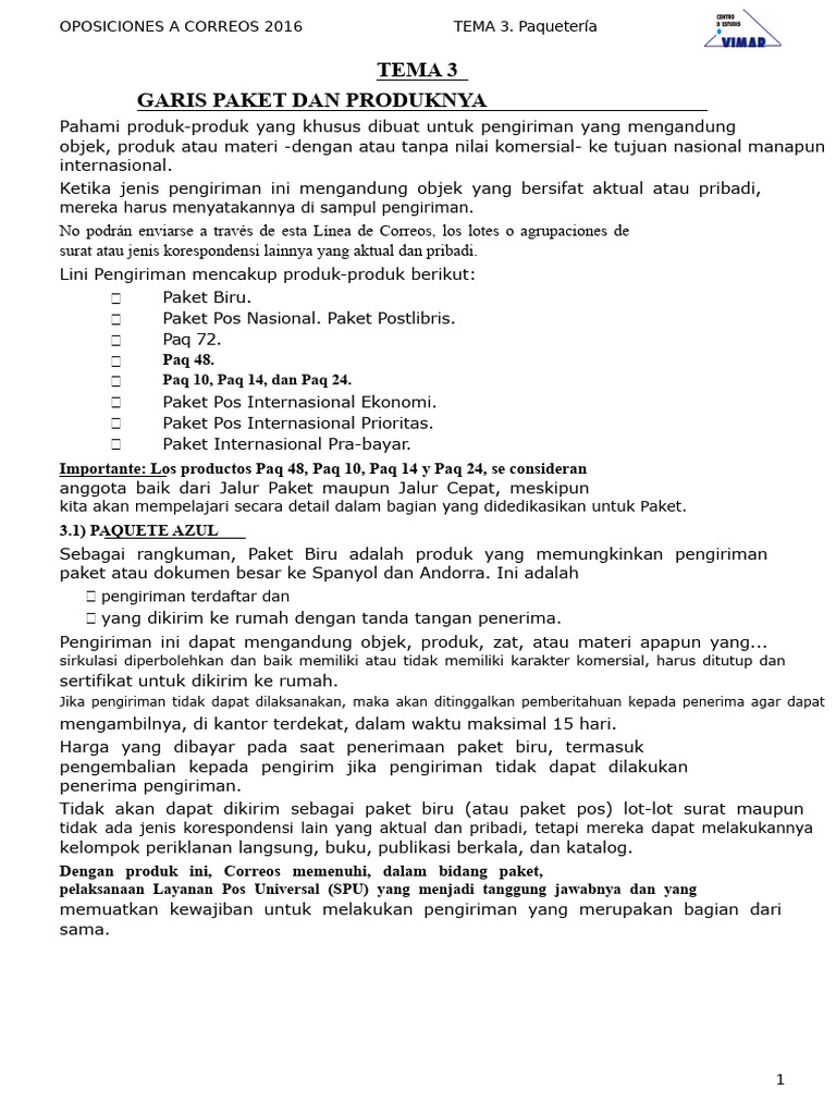 Tema 3. Paket. | PDF