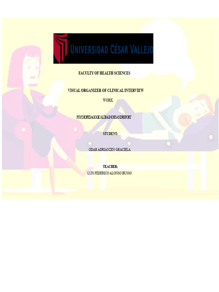 Visual Organizer of Clinical Interview - Graciela Odar Adrianzen | PDF ...
