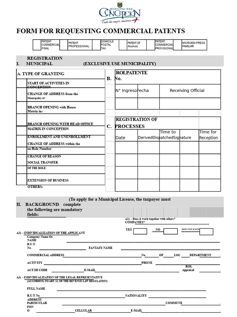 Commercial Patent Application | PDF | Identity Document | Patent