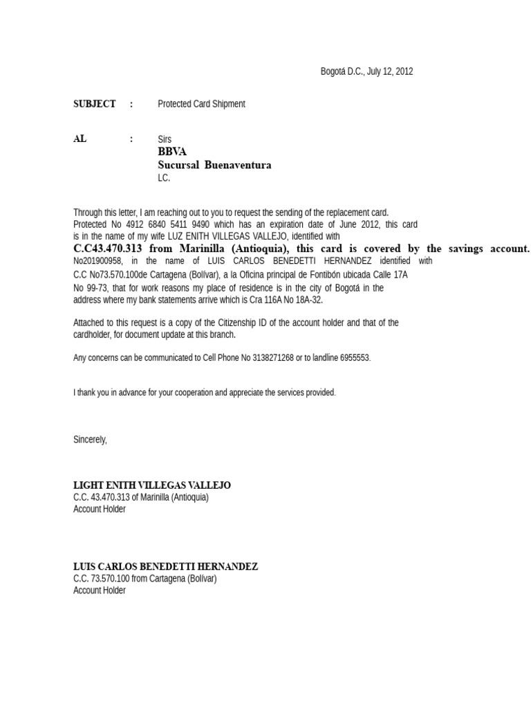 BBVA Secured Card Application | PDF