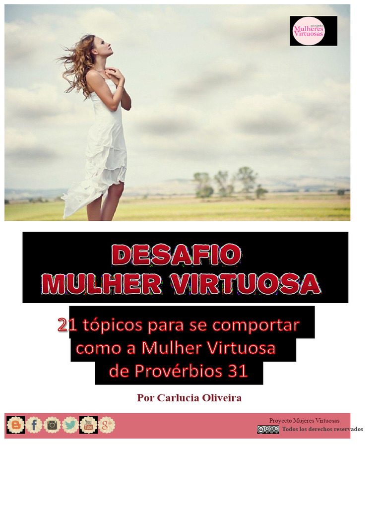desafío_mujer_virtuosa.pdf | PDF | Amor | Dios