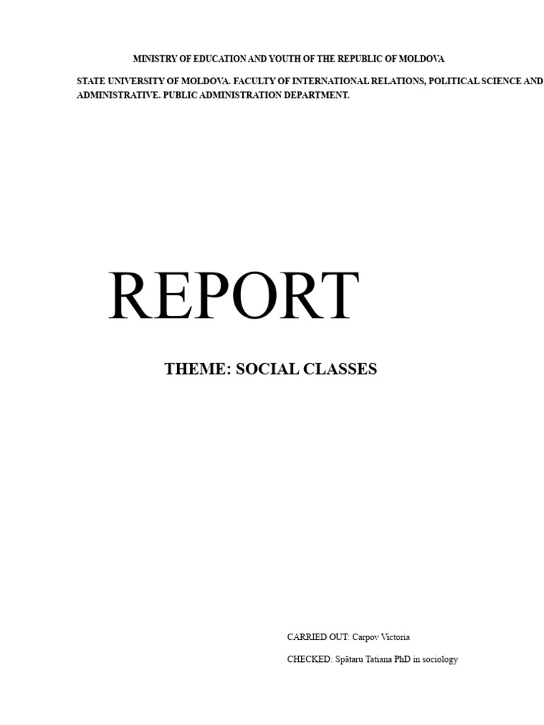 Understanding Social Classes in Society | PDF | Sociology | Society
