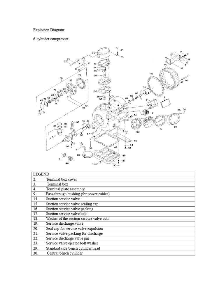 Explosion Diagram | PDF | Valve | Pump