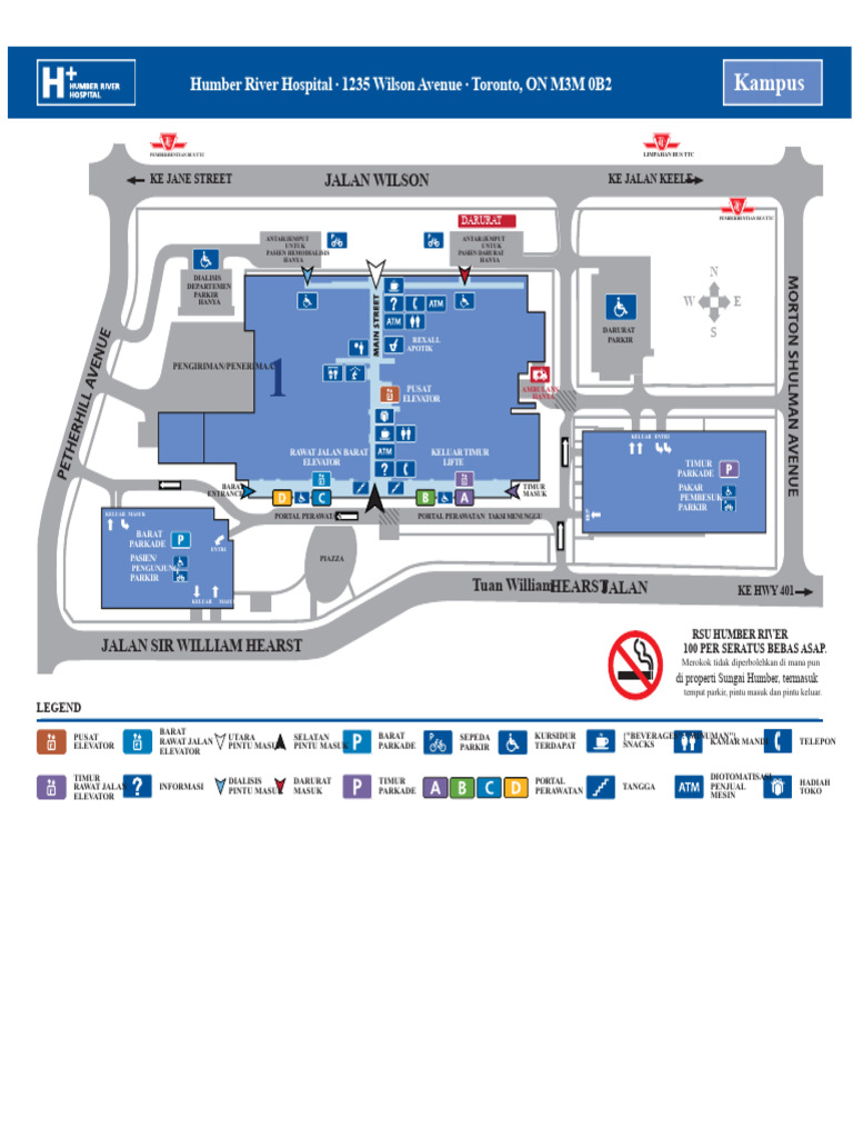 Peta Kampus HRH | PDF