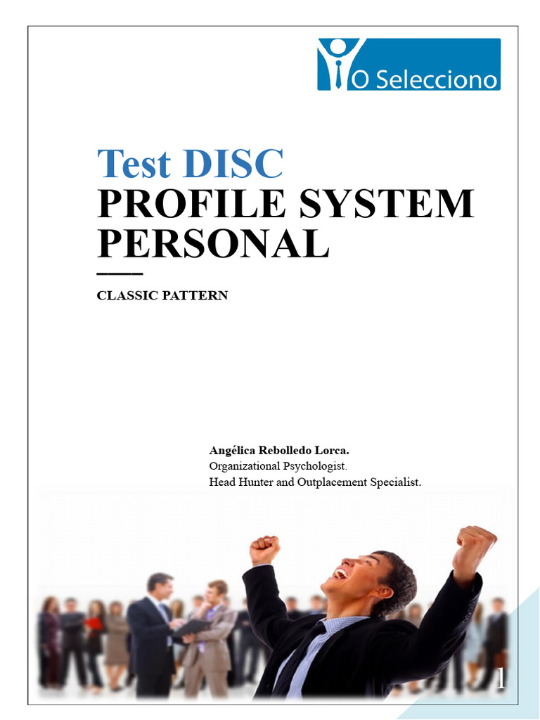 DISC Test Results PDF | PDF | Empathy | Perfectionism (Psychology)