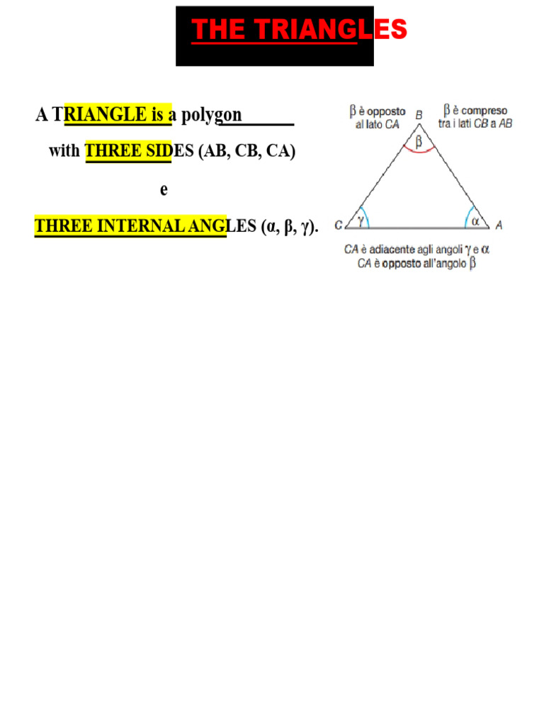The Triangles | PDF | Triangle | Elementary Geometry