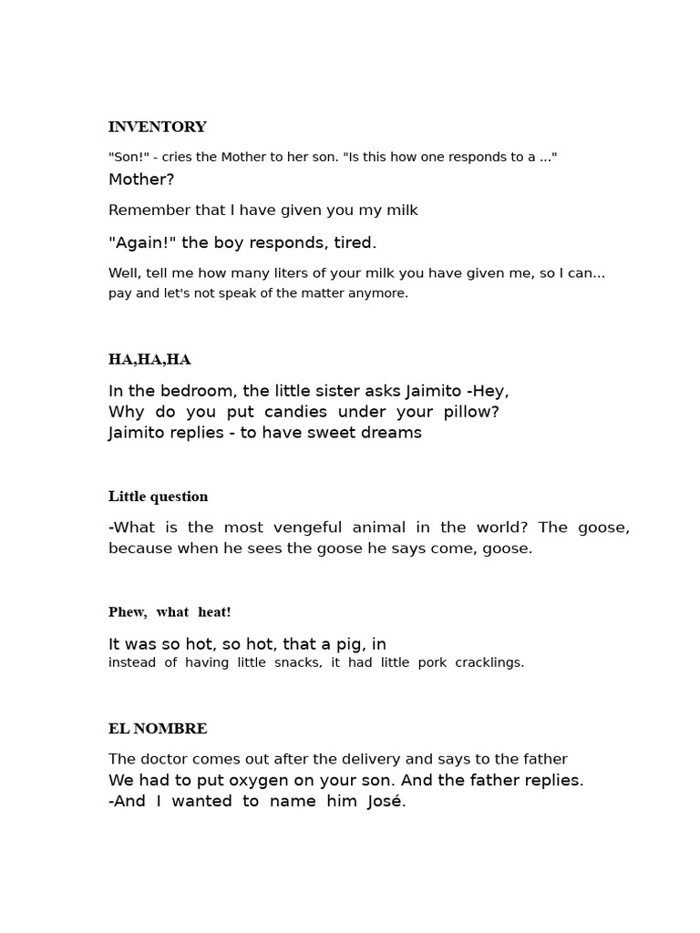 Jokes for Bulletin Board | PDF