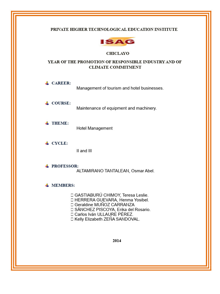 Monograph on Hotel Management | PDF | Franchising | Credit Card