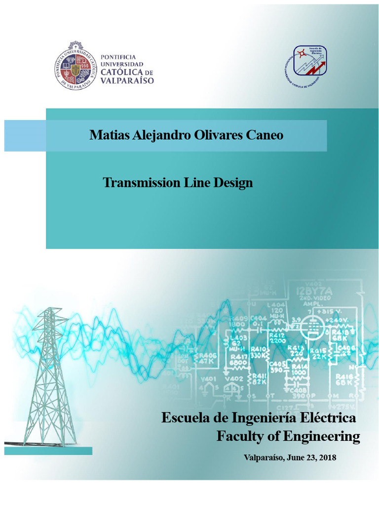 Transmission Line Design Analysis | PDF | Electrical Resistivity And ...