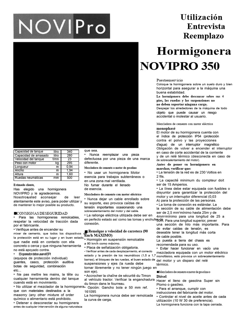 Vista Desglosada - NOVIPRO-350 | PDF | Eje | Motores