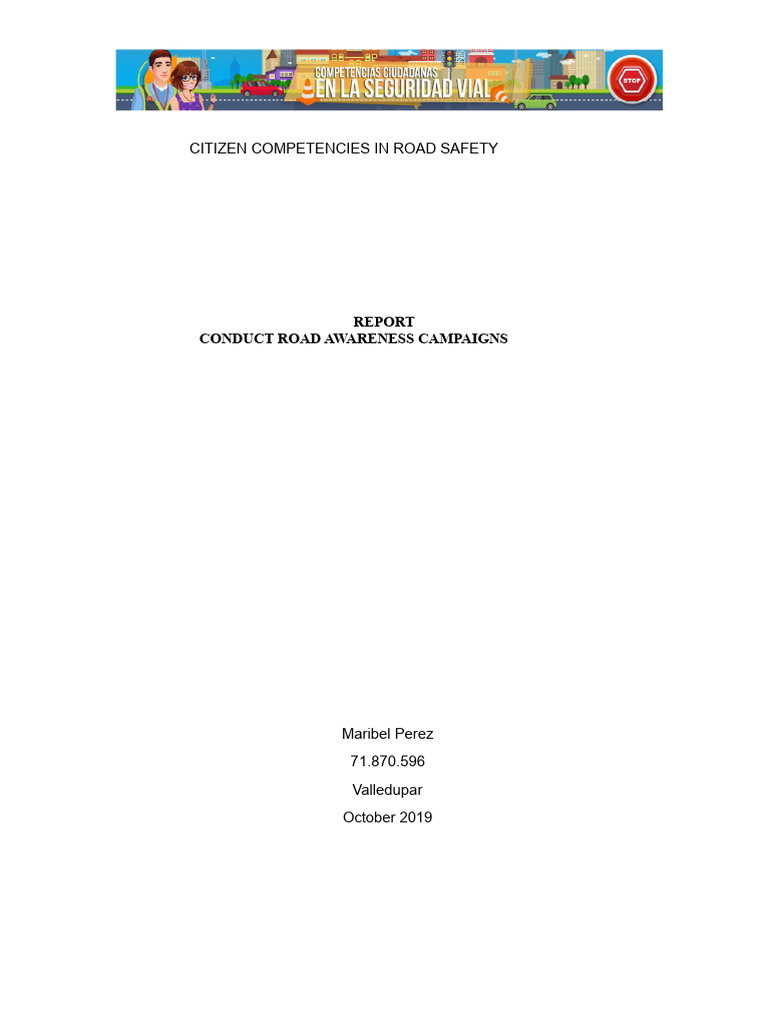 Road Safety Awareness Campaign Guide | PDF | Road Traffic Safety | Traffic