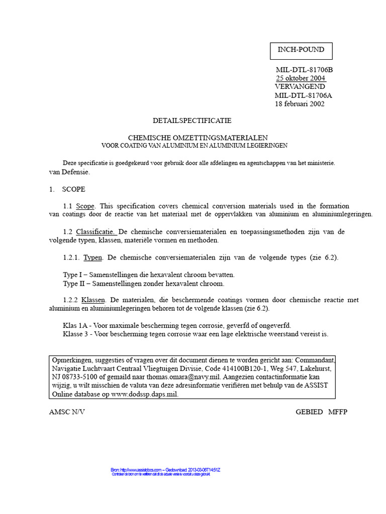 Mil DTL 81706 | PDF