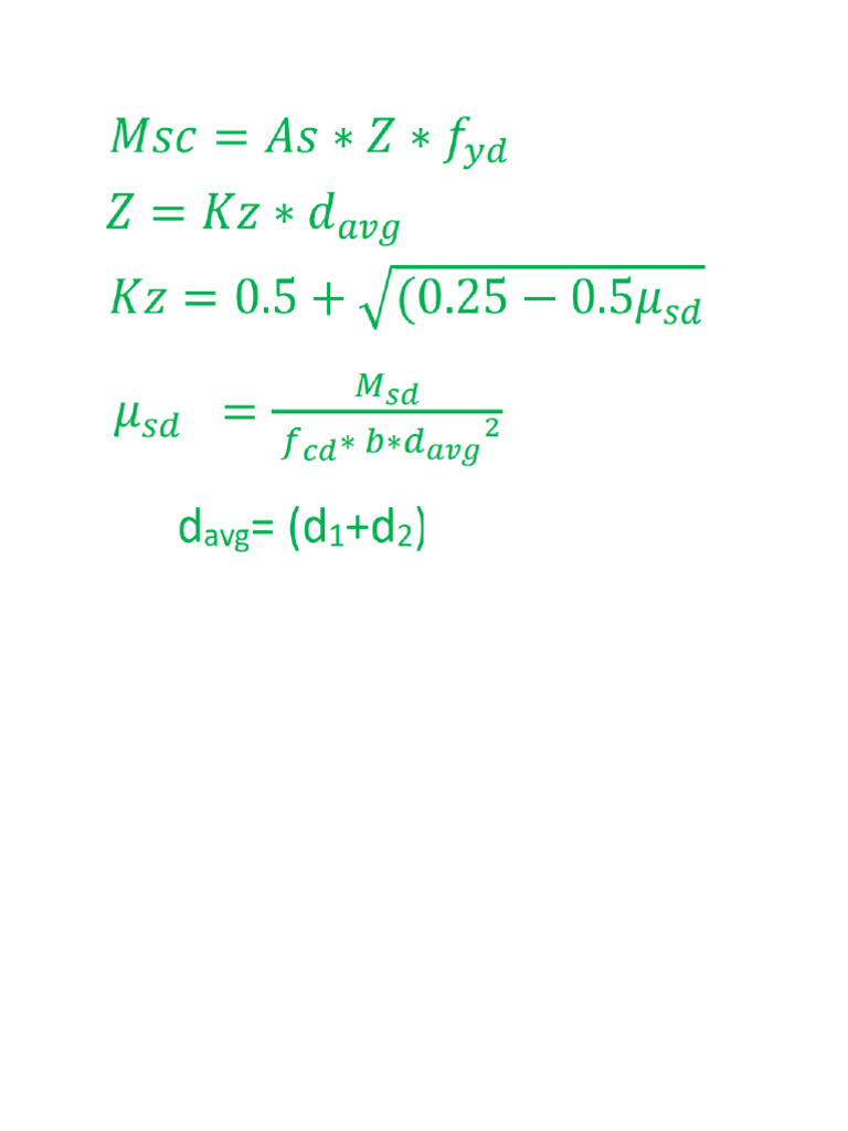 Slab Reinforcement Formula | PDF