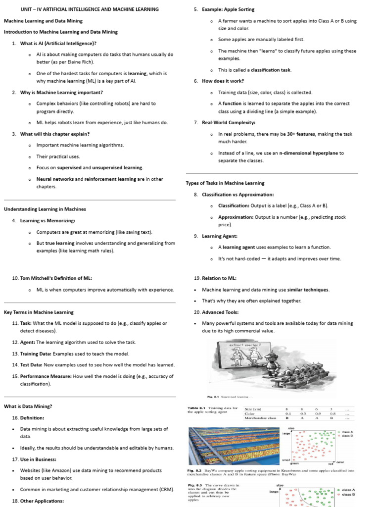 Ai Unit4 | PDF | Machine Learning | Artificial Intelligence