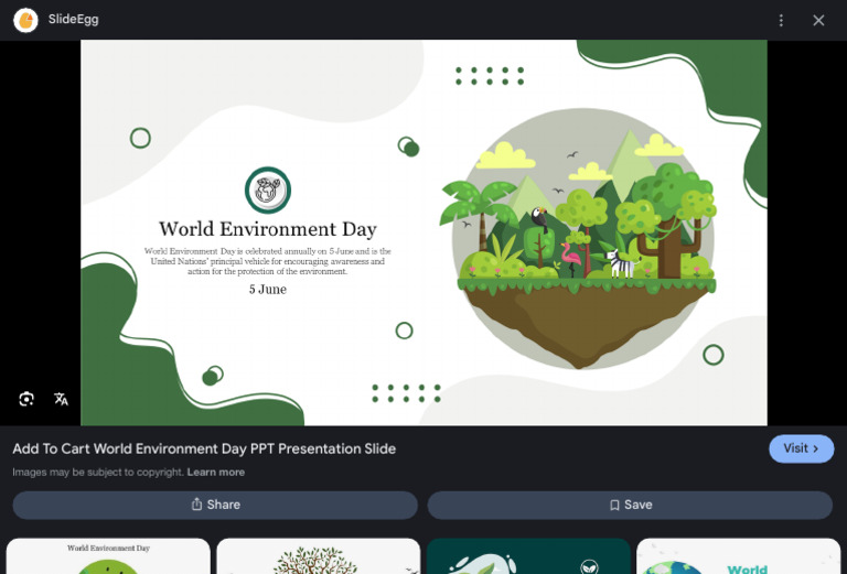 Free World Environment Day PPT Templates | PDF | Microsoft Power Point ...
