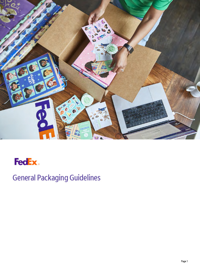 FedEx Packaging Guidelines Overview | PDF | Dangerous Goods