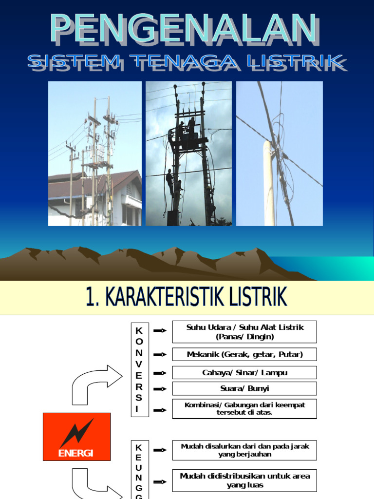 Pengenalan Sistem Tenaga Listrik | PDF