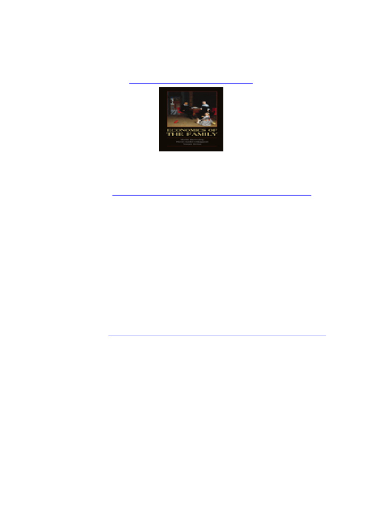 An Equilibrium Model of Marriage Fertility and Divorce | PDF ...