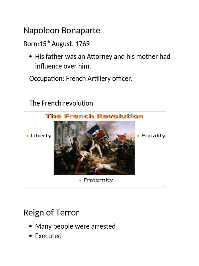 Napoleon Bonaparte | PDF