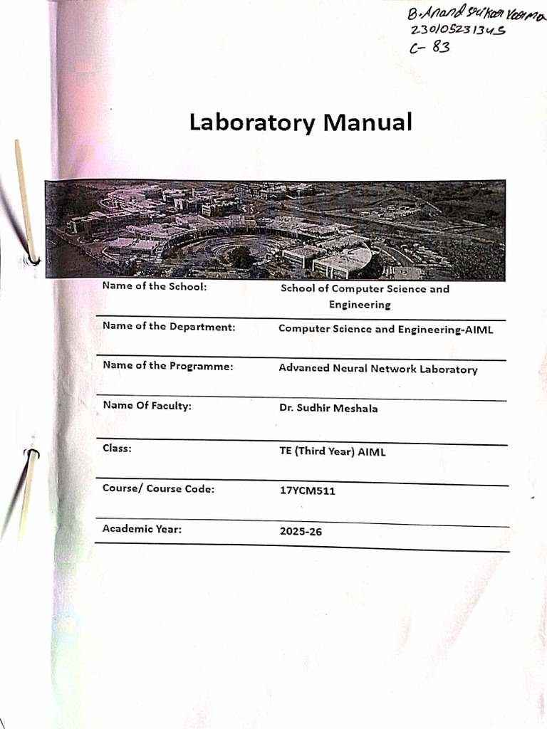 Ann Manual | PDF