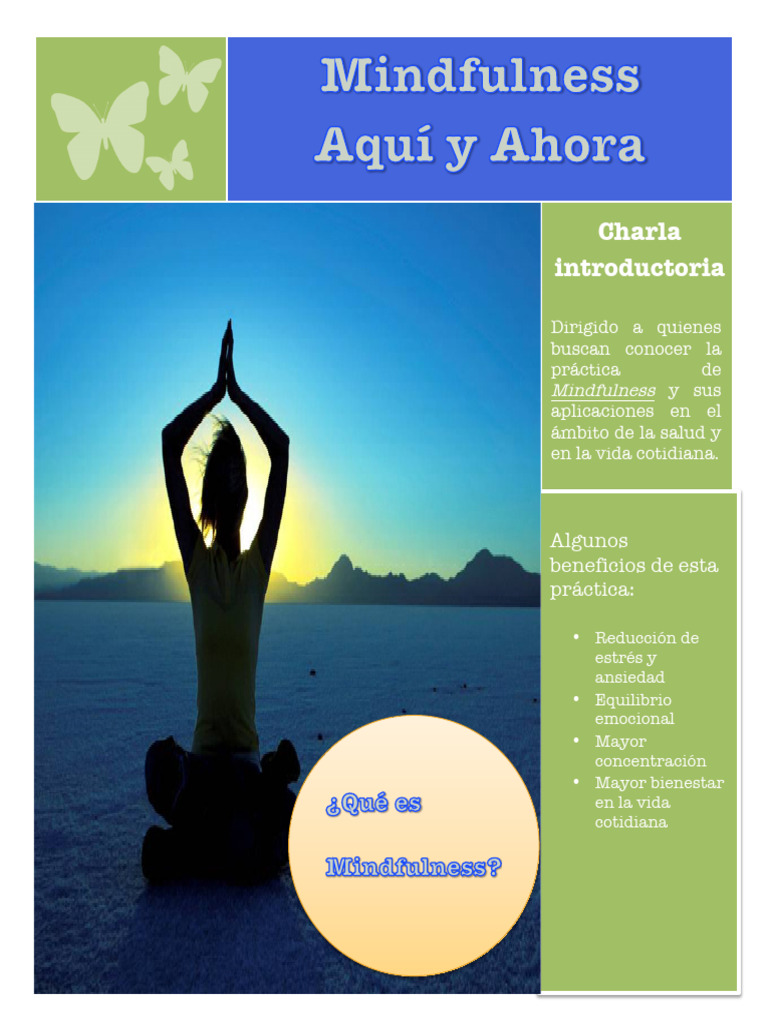 Charla sobre Mindfulness y salud | PDF