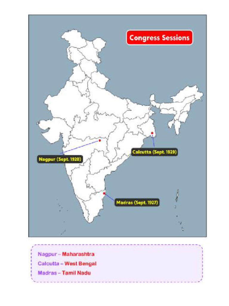 Map Work - Project GR 10 CBSE | PDF