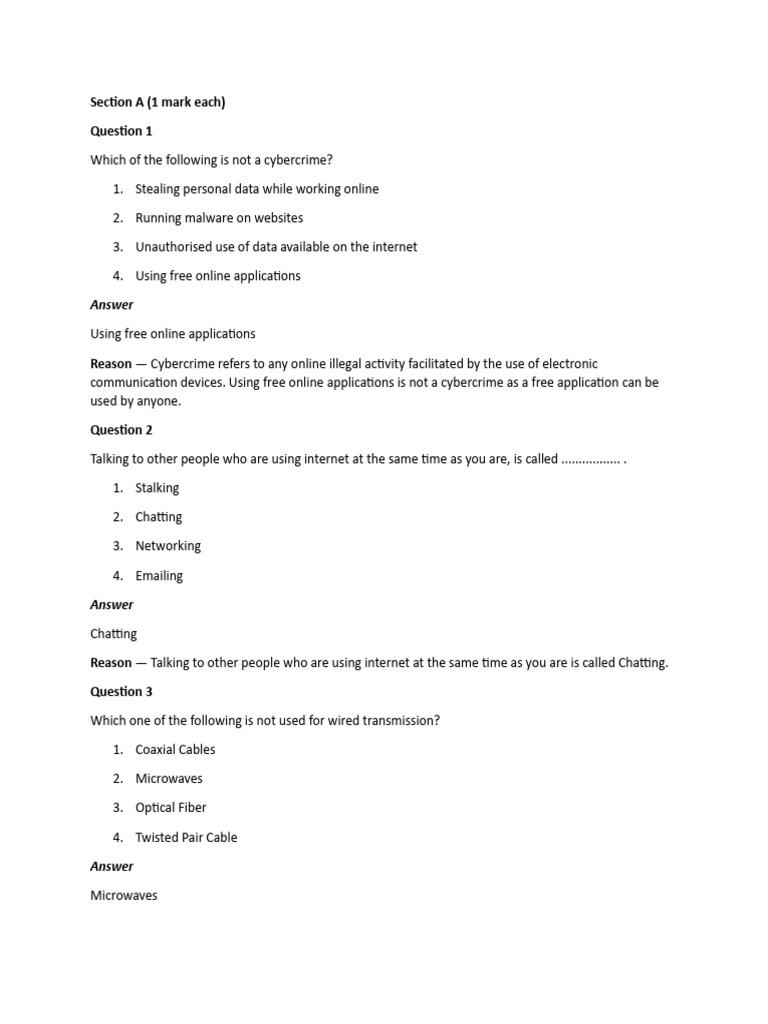 Cbse Class 9 Computer Science | PDF | Computer Virus | Malware