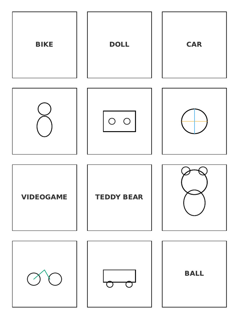 Memory Toys BW | PDF