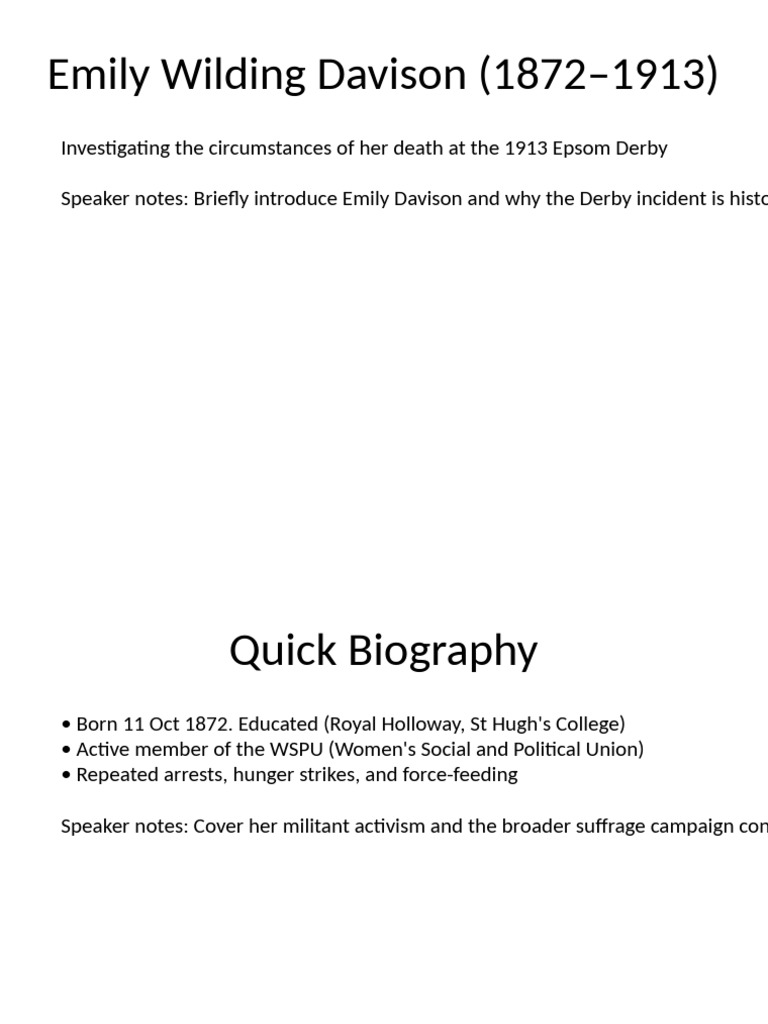 Emily_Davison_Death_Investigation | PDF