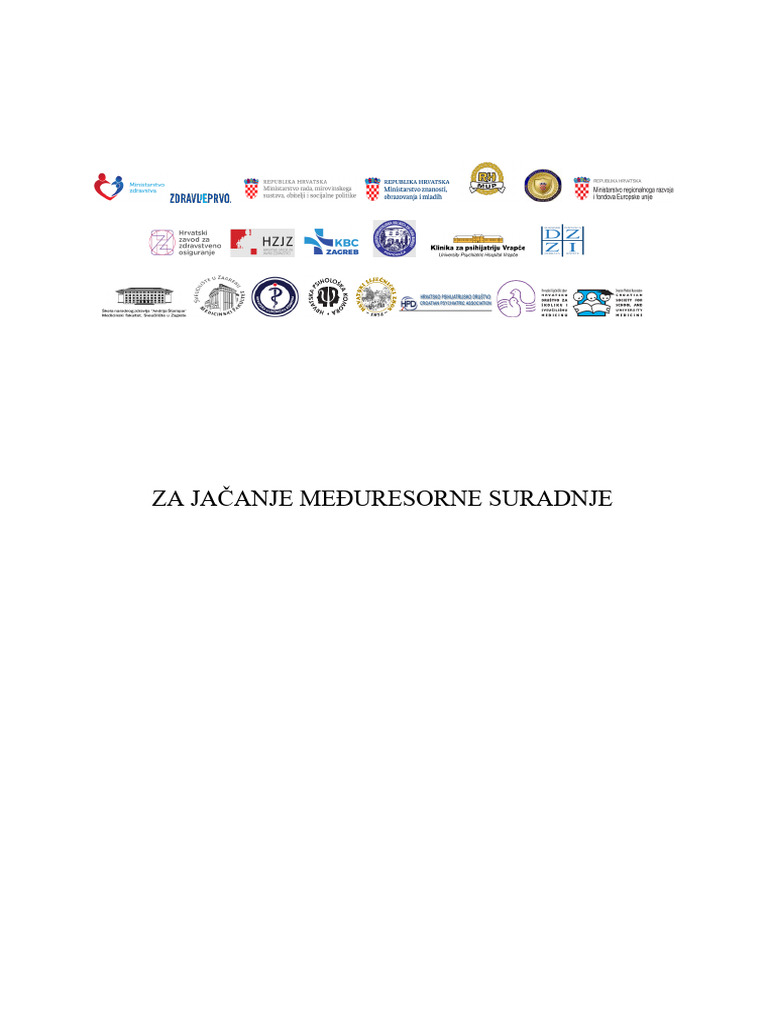Protokol Postupanja I Komunikacije Za Jacanje Meduresorne Suradnje | PDF