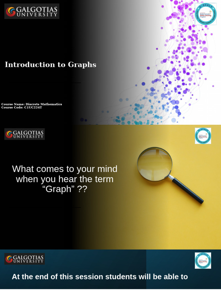 Introduction To Graphs | PDF | Vertex (Graph Theory) | Combinatorics