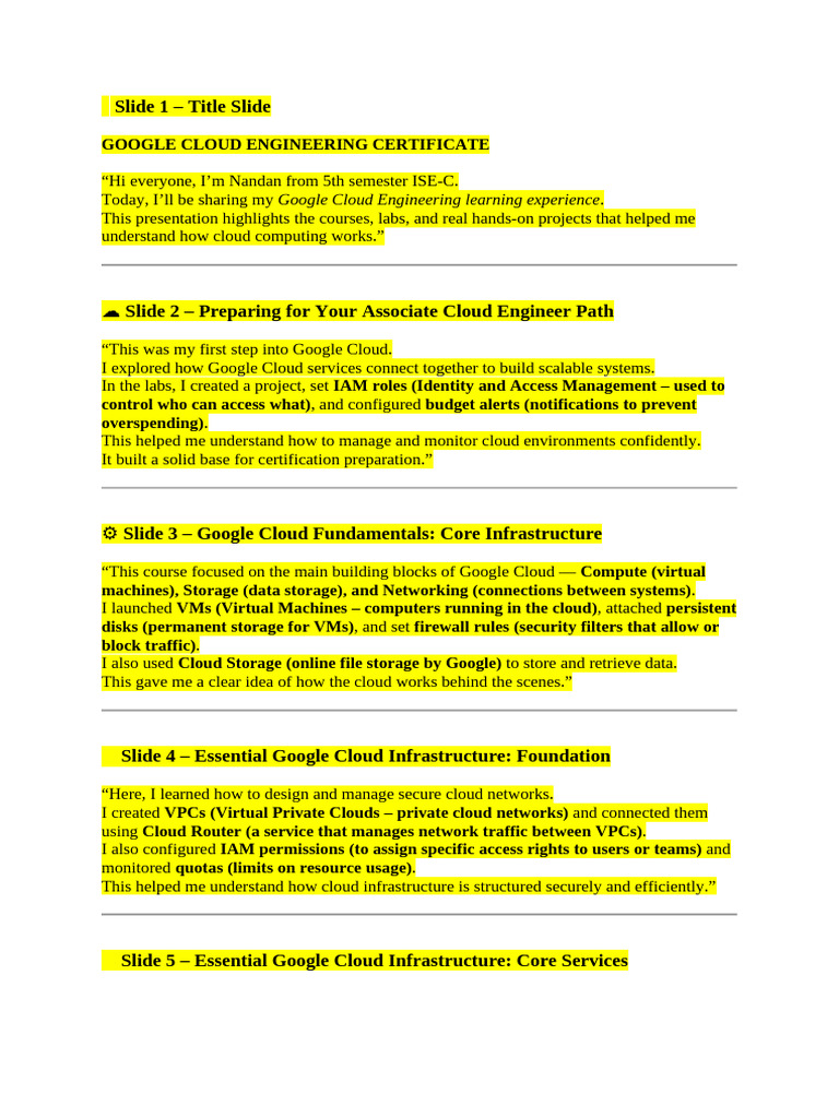 Google Cloud | PDF | Cloud Computing | Computer Network