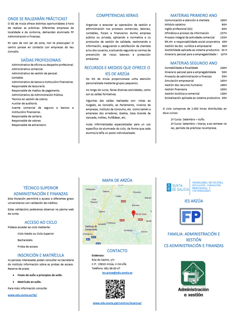 Triptico Ciclo Superior | PDF