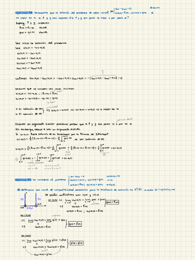 t4 Clase Ejercicios Edp | PDF