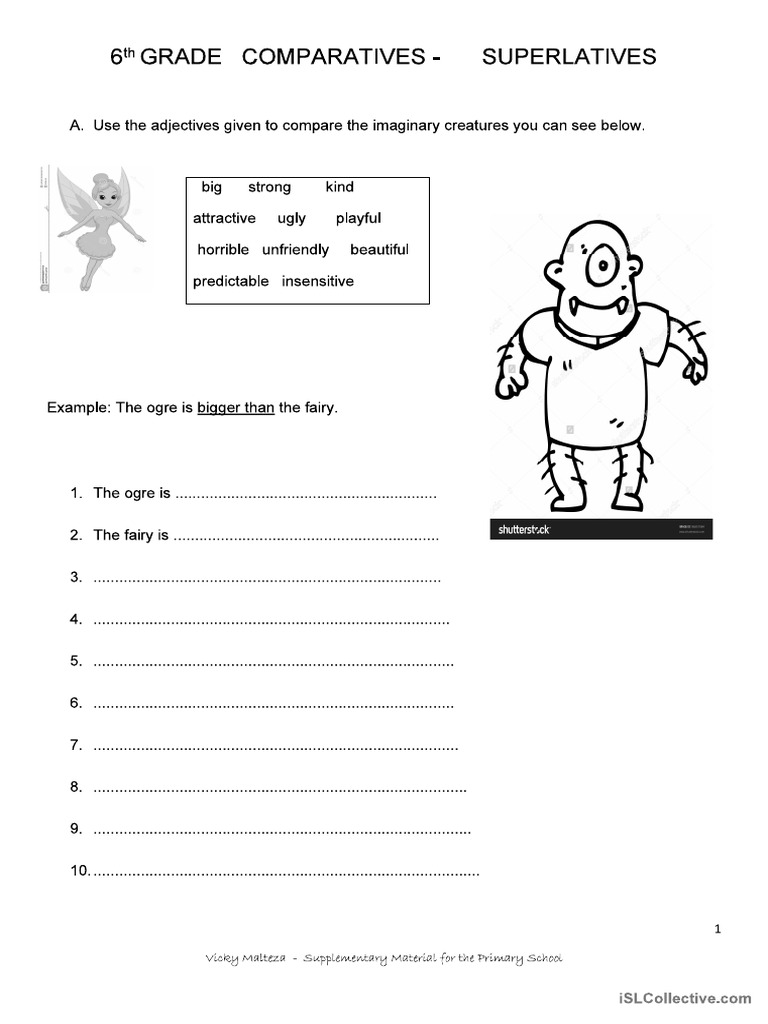 Comparatives and Superlatives | PDF
