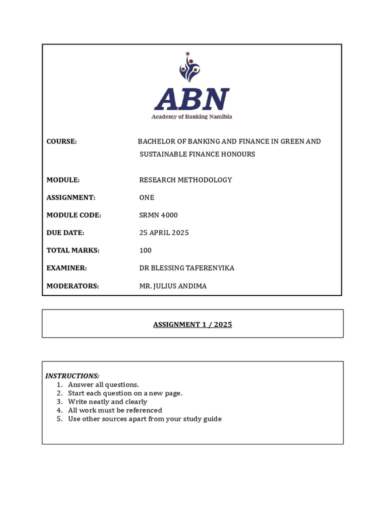 Research Methodology in Banking Finance | PDF | Sampling (Statistics ...
