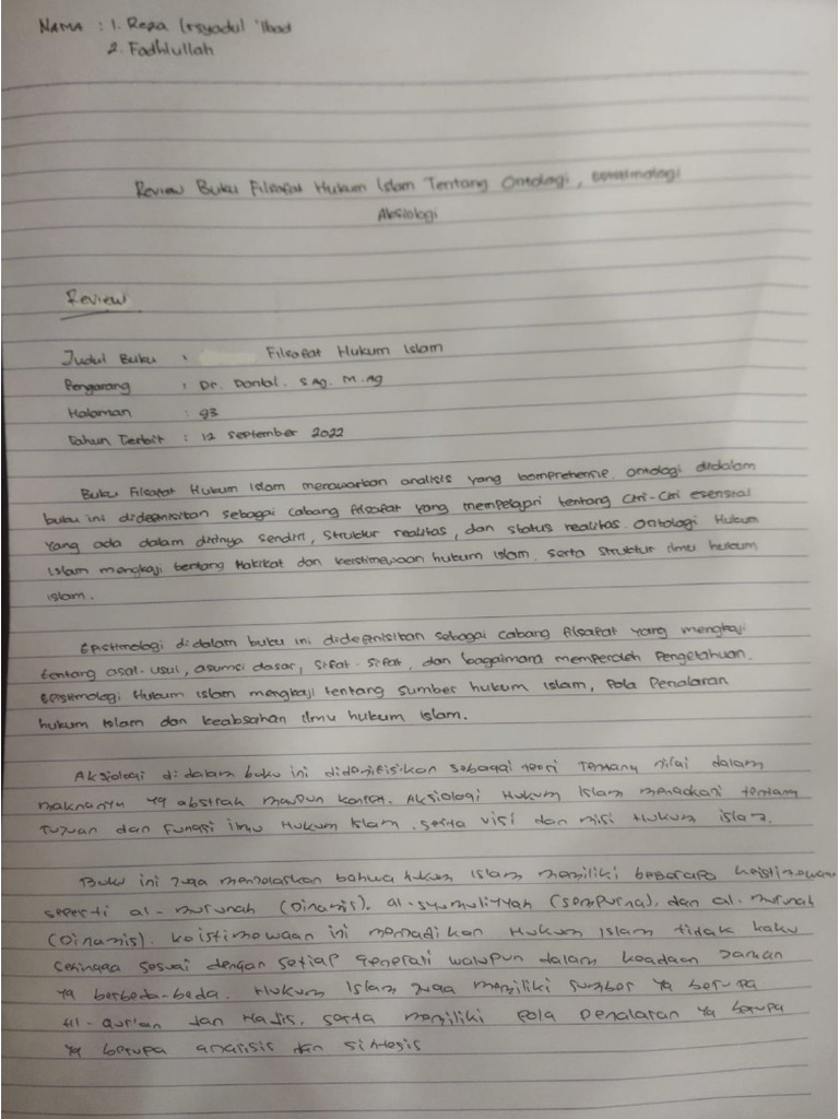 Review Buku | PDF