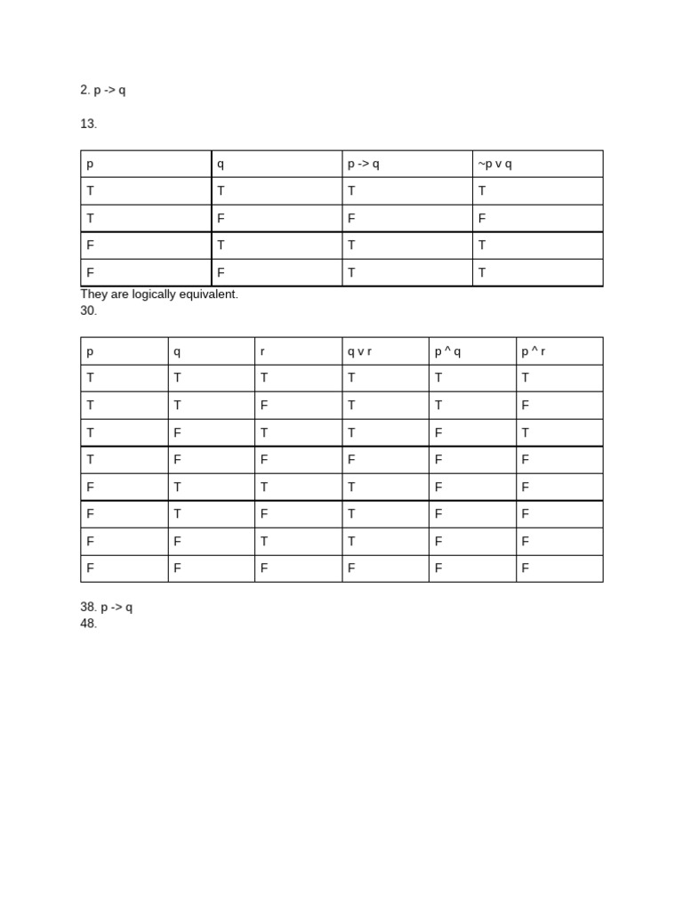 Discrete Structures Assignment 3 | PDF