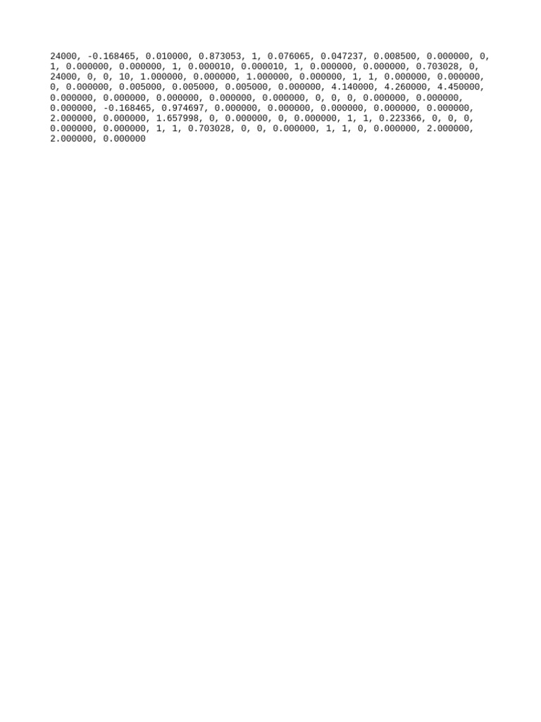 Data Analysis of Numerical Metrics | PDF